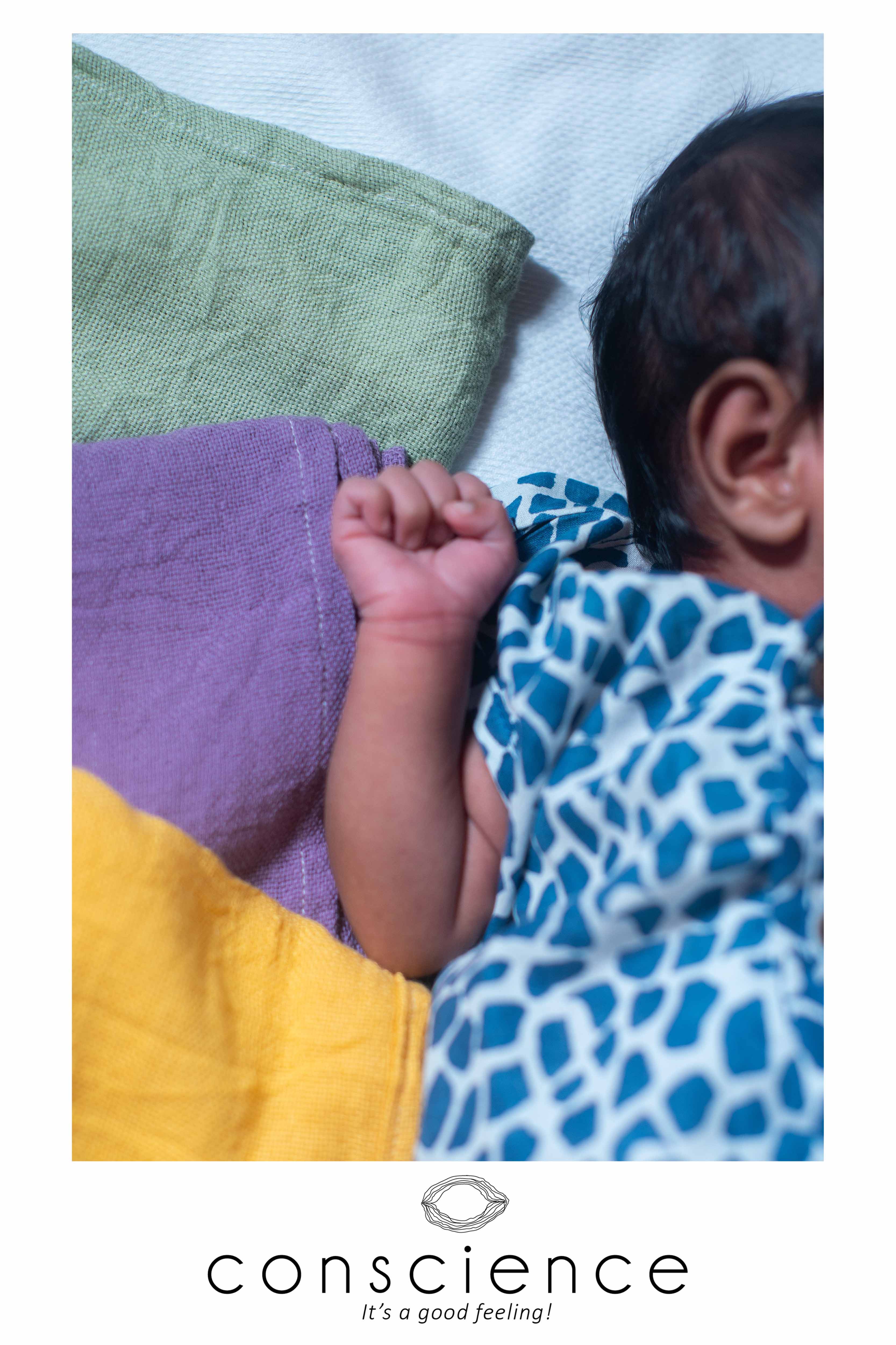 Hand-woven Bath Linen - Natural Color - Wedelia Green – Kalpa Druma